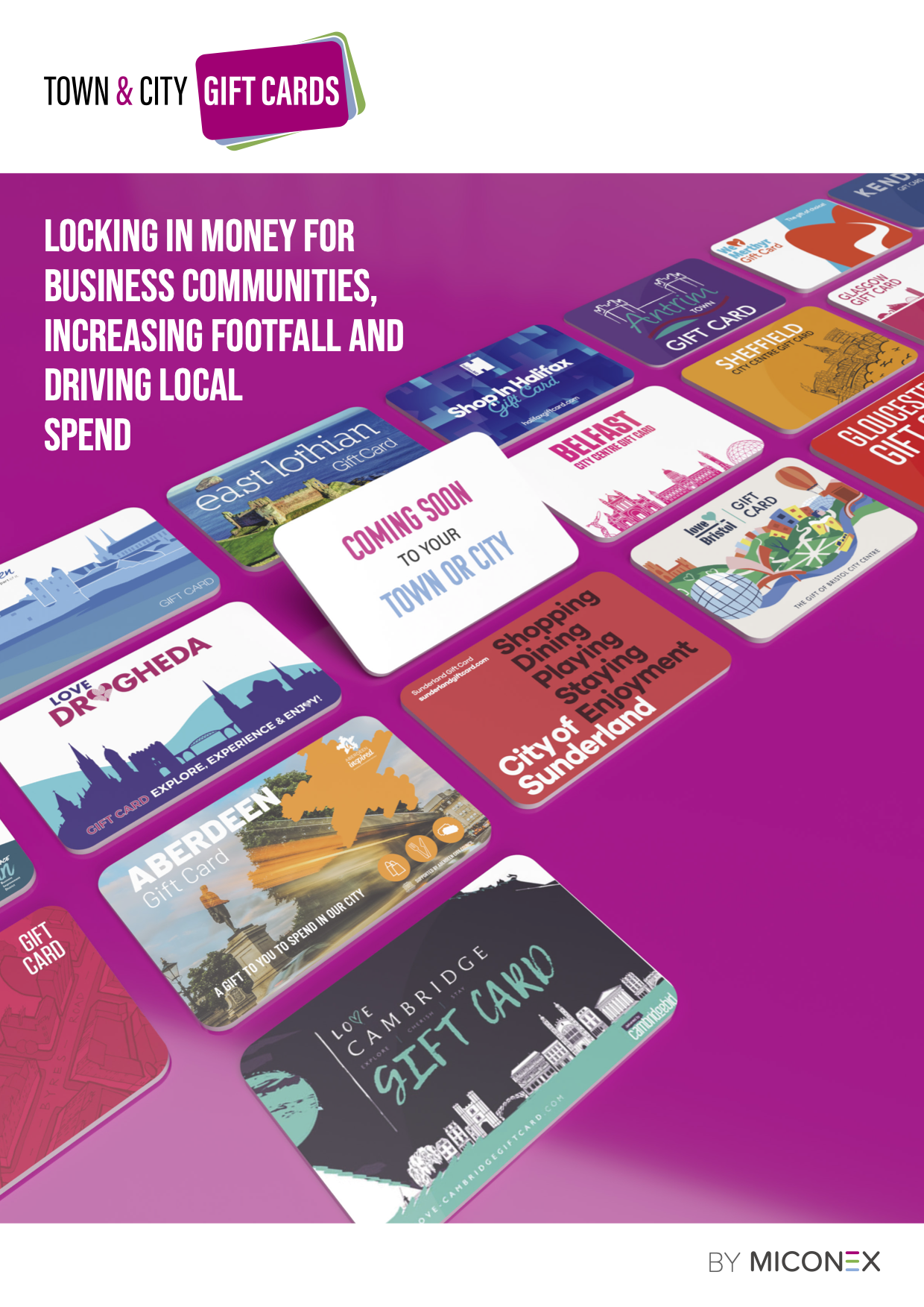 Town & City Gift Cards UK